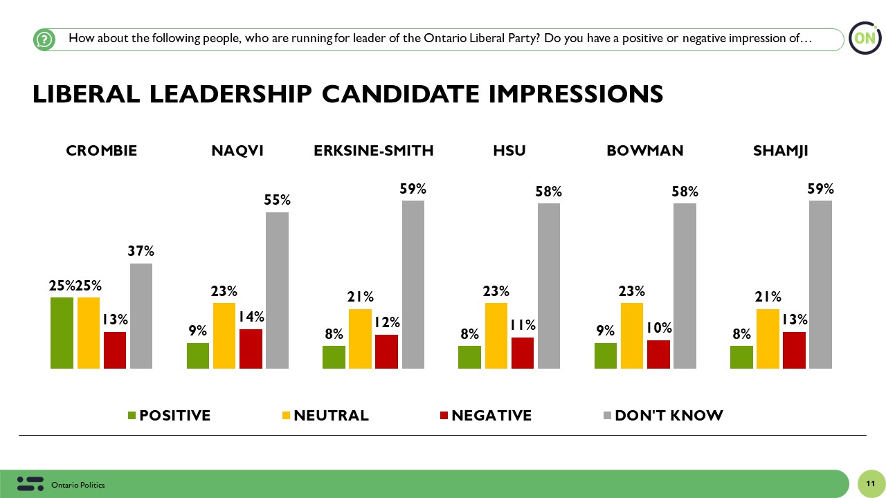 Ford PCs ahead by 9 as Ontario Liberal leadership race kicks off ...